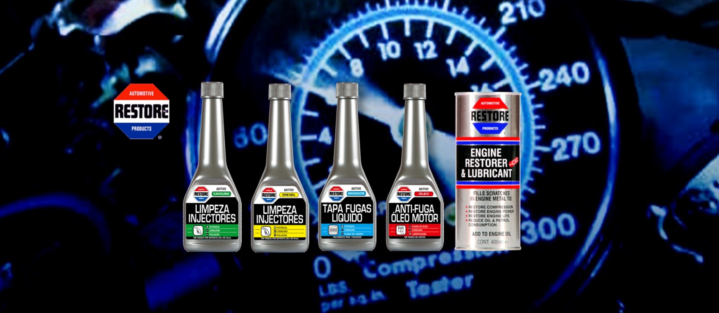 Aditivos de Motor Restore