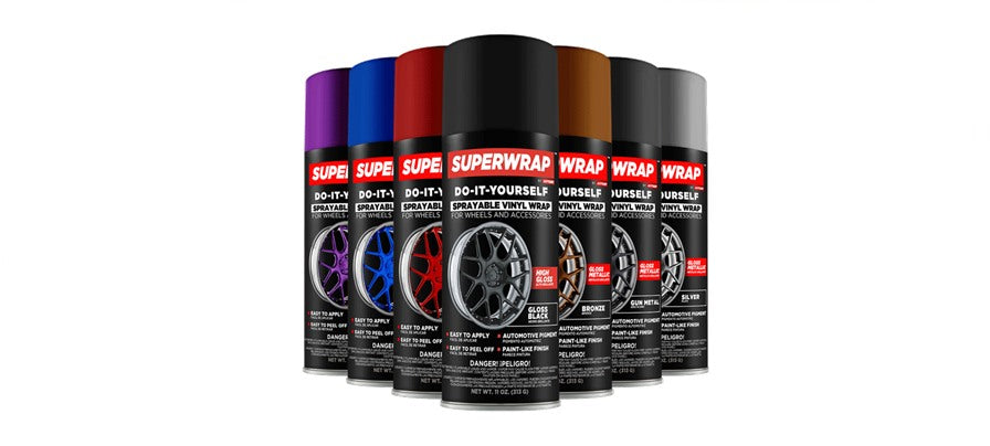 Superwrap Tinta Spray Vinil Removível